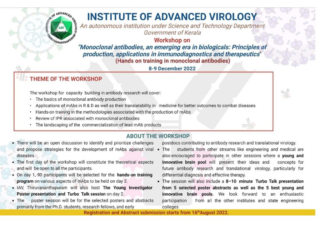 Home - Institute of Advanced Virology Kerala