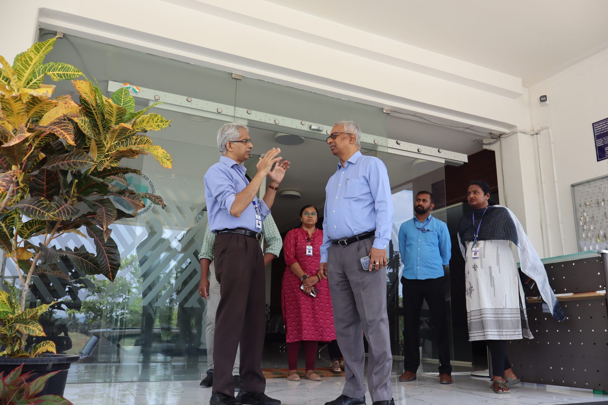 Chief Secretary Dr. A. Jayathilak IAS Visits Institute of Advanced ...